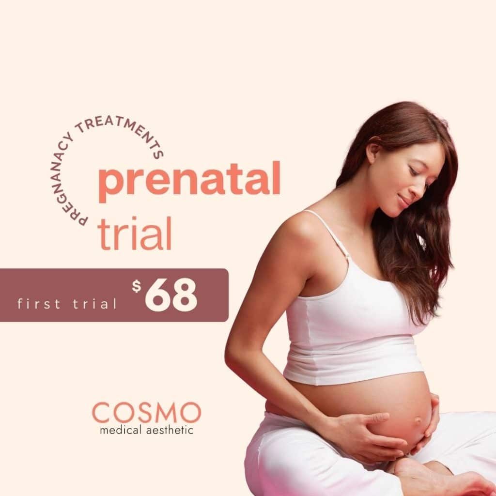 When can I start Prenatal Massage? - Cosmo Medical Spa